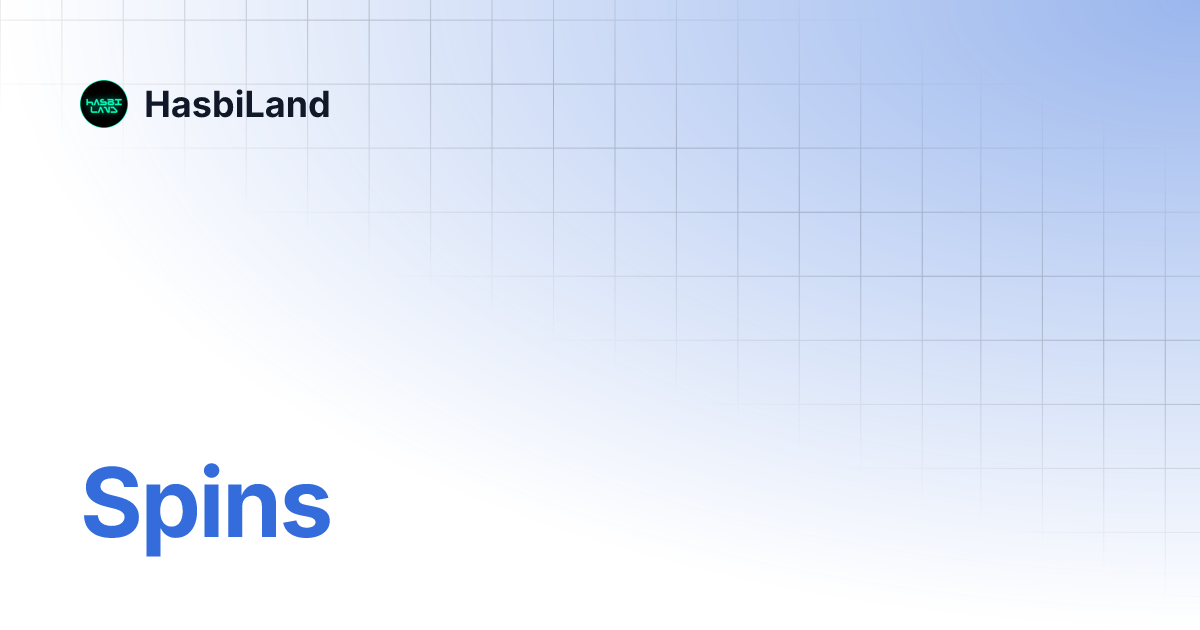 Spins | HasbiLand